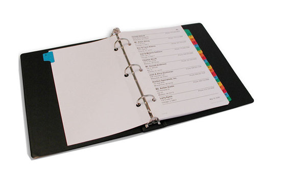 AI / PDF / CDR plastic PP File Folder , Hard 3 ring binder