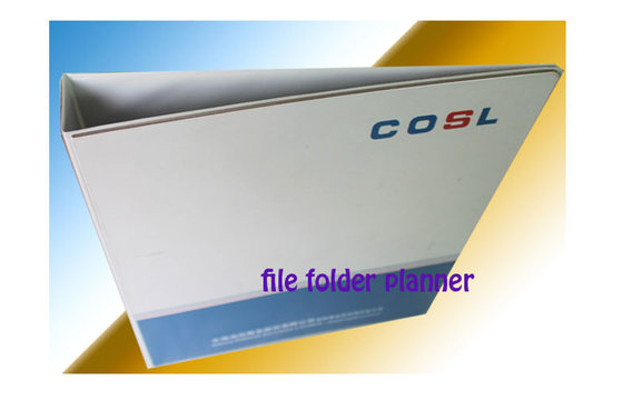 Paperboard / pvc / Plastic Document Folder , Two pockets useful PP ring binder