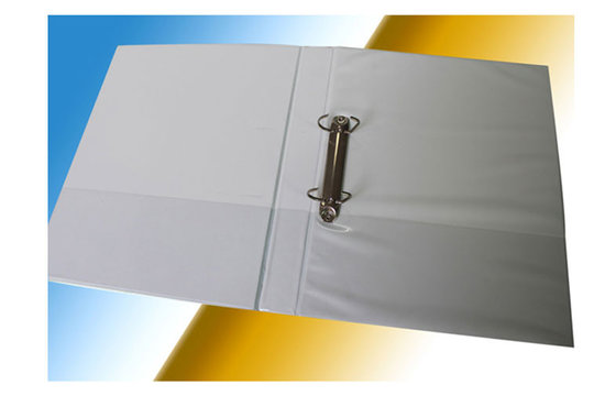 Paperboard / pvc / Plastic Document Folder , Two pockets useful PP ring binder