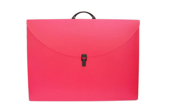 Translucent A4  PP File Folder Document Box of 30mm button Closure