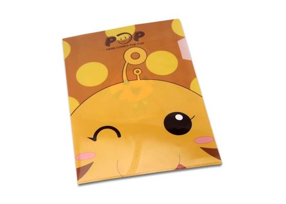 Customized Glossy Lamination Plastic Document Folders Stationery For School