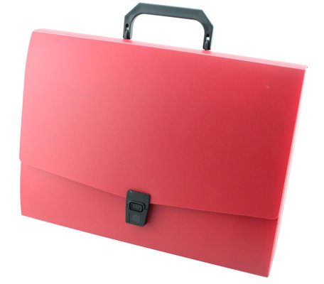 Handle Colorful Plastic Document Folder A4 Accordion File Folders ​Waterproof