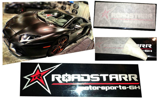 Car sticker waterproof vinyl window car sticker
