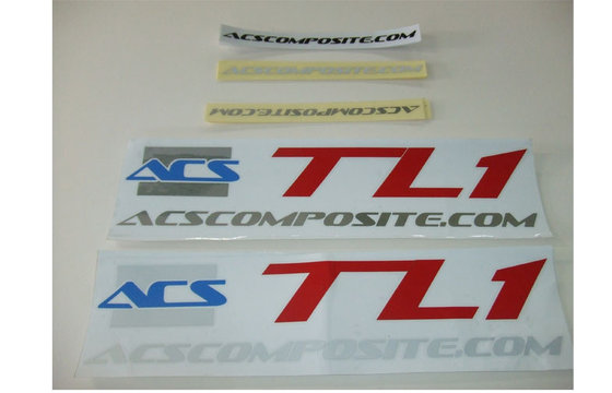 Reflective Logo Laptop Vinyl Stickers Custom Vinyl Auto Decals With EN71