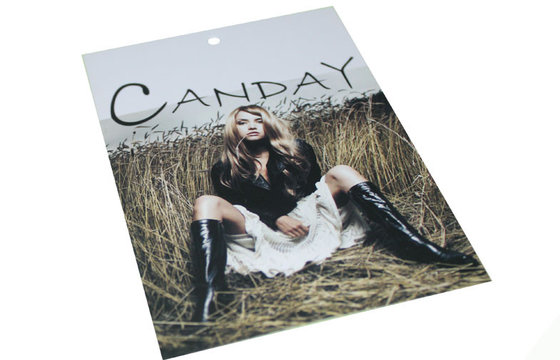 CMYK Custom Brand Printing Hang Tags For Clothing / Jewelry / Goods