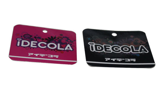 Promotional Custom Printed Jewelry / Garment Hang Tags With Logo
