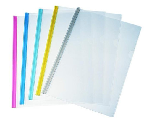 Durable Plastic Document Folder , Clear Plastic File Folders For School