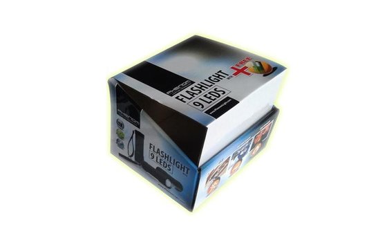 Glossy Lamination Printing Handling Cardboard Display Boxes Recyclable