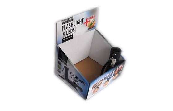Glossy Lamination Printing Handling Cardboard Display Boxes Recyclable