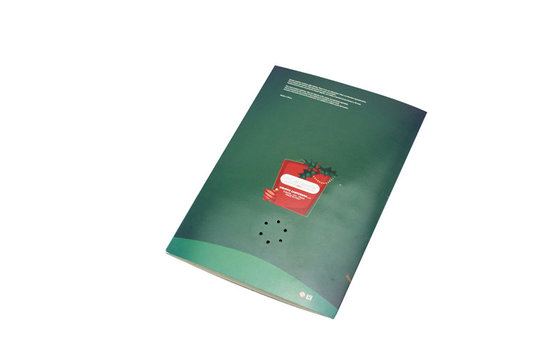 Unique Funny Audio Sound 45s Paper Greeting Cards With Music Chip Model
