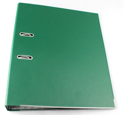Waterproof Green 3 Inch Lever Arch Paper File Folders For Document