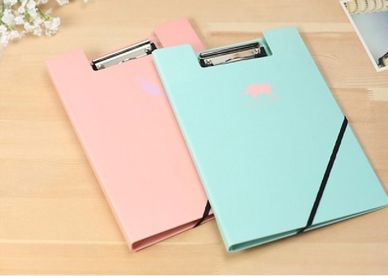 Custom Metal Clip Paper Printed File Folder Recycled A4 Pocket File Folder