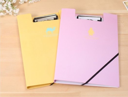 Eco Friendly Office Stationery Multi Colored File Folders With Elastic Closure