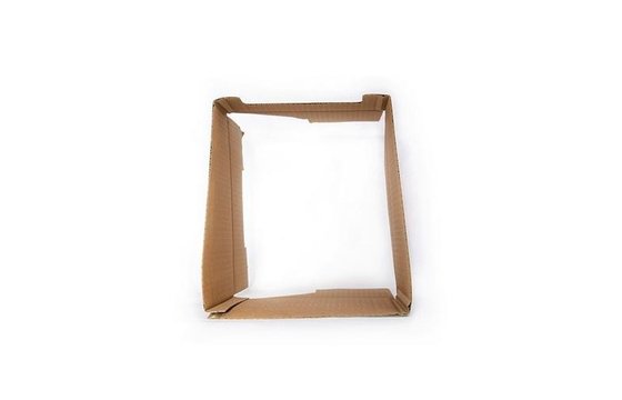 Foldable Green Cardboard Display Boxes , Cardboard Counter Display Boxes