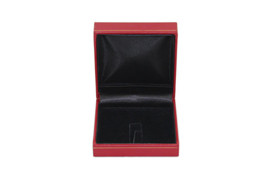 Clamshell Type Red Rectangle Cardboard Gift Boxes Recyclable Customized