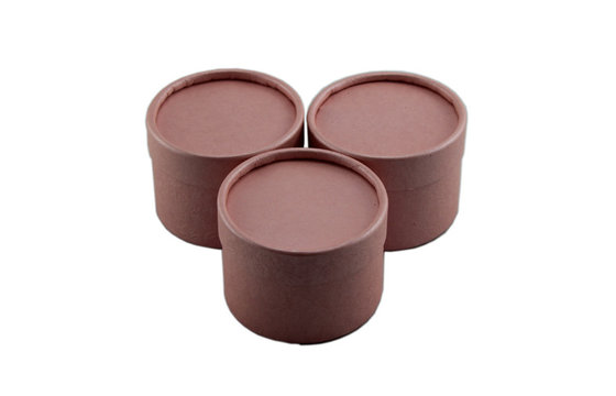 Round Paper Cardboard Gift Boxes Cylinder Box For Cosmetic Products