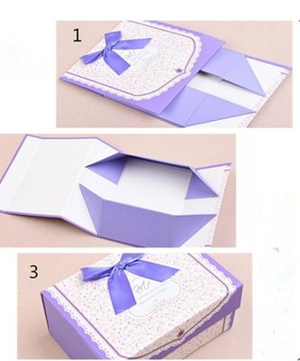 Promotional Gift Coated Paper Packaging Box For Jewelry With Own Logo