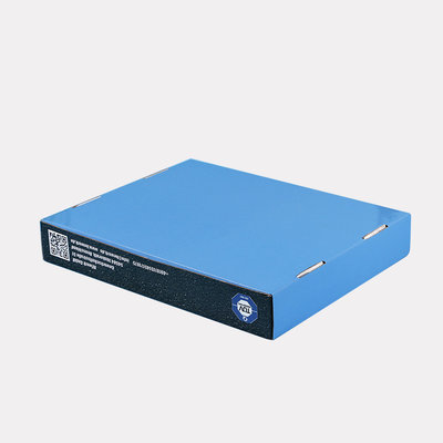 China Fancy logistic packing corrugated shipping color box enterprise logo printed supplier