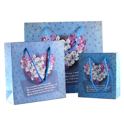 China Regular design custom logo printing cheap paper bag manufacturer supplier
