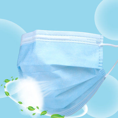 China Ce Fda Certificate 3ply Non-Woven Fabrics Earloop Disposable Surgical Face Mask Medical Masks supplier