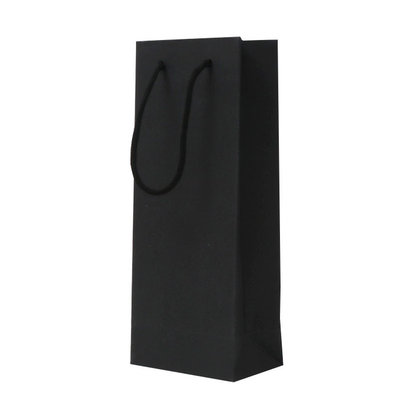 Single piece packaging color printing wine bottle bag supplier