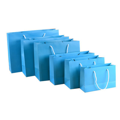 Personal logo printing ladies underwear Pink color paper shopping bag supplier