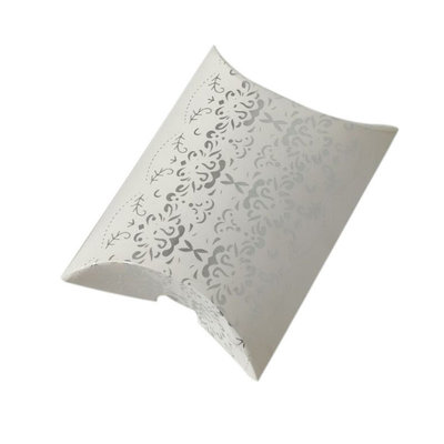 Cheap silk scarves packaging pillow box scarf boxes with window supplier