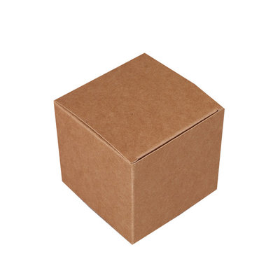 Kraft paper rigid cover cheap folding candy box with bowknot ribbon decorate supplier
