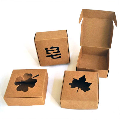 Wholesale kraft paper plain soaps paper box without printing supplier