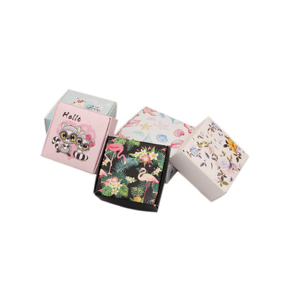 Color printing natural soap boxes packing box paper packaging box supplier