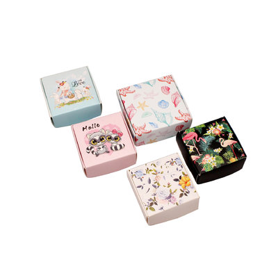 Color printing natural soap boxes packing box paper packaging box supplier
