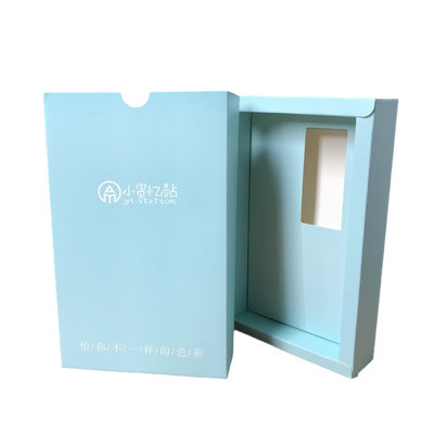 Color printing drawer box soap packaging boxes customized logo supplier