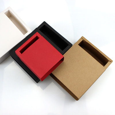 kraft paper soap bar box drawer packaging paper boxes wholesale supplier