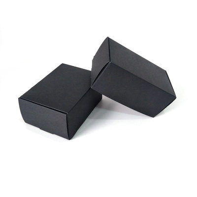 Plain brown paper box small gift box for travel soap packaging supplier