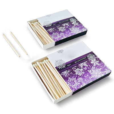 Custom red head matches accept personal logo prining wedding matches supplier