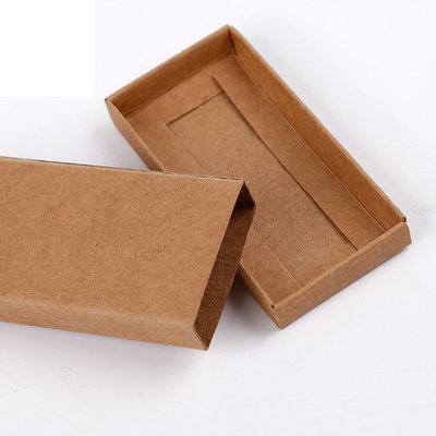 Handmade matches boxes kraft paper candle matches empty box supplier