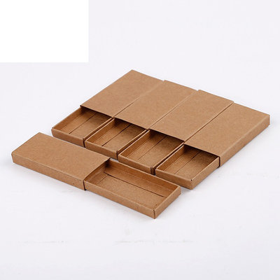Custom printing craft paper gold stamping empty matches packaging box supplier