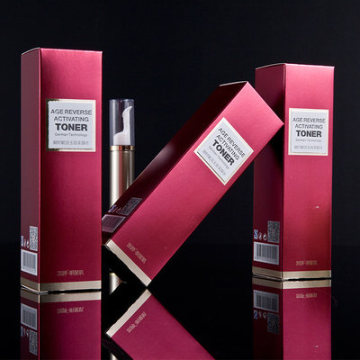 Luxury customise logo printing cosmetic lipstick makeup color box supplier