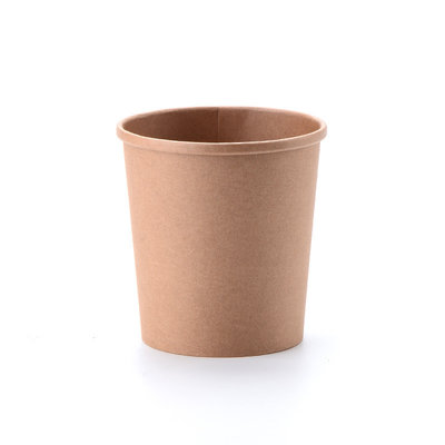 12oz Kraft Paper Cups For Hot Drinks 360ml Biodegradable Printed Logo Customized supplier