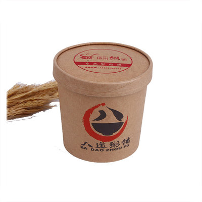 12oz Kraft Paper Cups For Hot Drinks 360ml Biodegradable Printed Logo Customized supplier