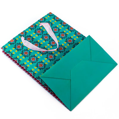 China Supplier Custom Logo Color Print With Rope Handle Custom Logo Paper BagDurable fancy bag paper with logo full colo supplier