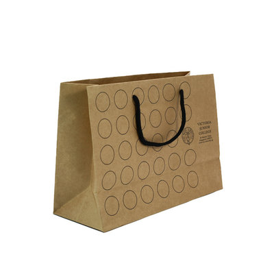 OEM high quality private label brand paper bag custom printing supplier