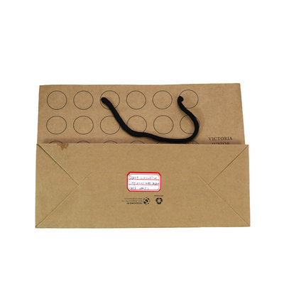 OEM high quality private label brand paper bag custom printing supplier