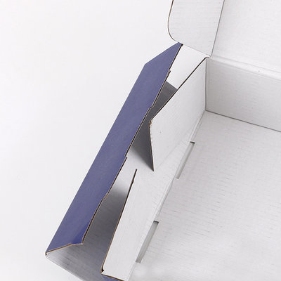 Gold stamping folding corrugated paper clothing packaging box supplier