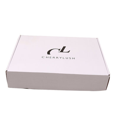 Large size down coat jacket corrugated shipping box enterprise logo printed supplier