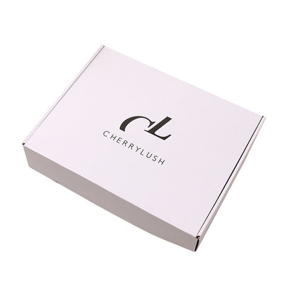 Large size down coat jacket corrugated shipping box enterprise logo printed supplier