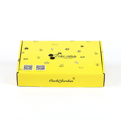 Jacket packaging corrugated shipping box company logo printed supplier