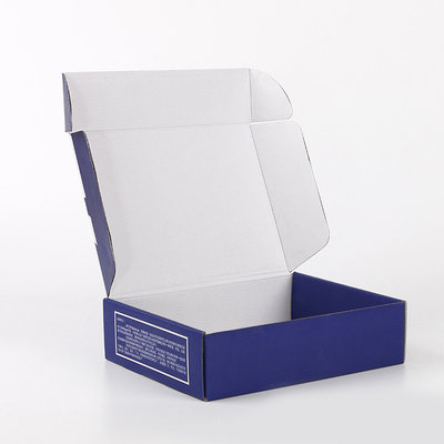 Fancy logistic packing corrugated shipping color box enterprise logo printed supplier