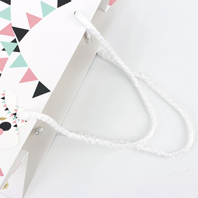 Birtday party paper bag custom hot stamping cash on sale wholesale supplier