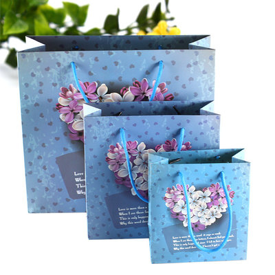 Regular design custom logo printing cheap paper bag manufacturer supplier
